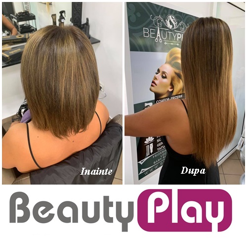 Extensii de Par - Poze inainte si dupa | Beauty Play